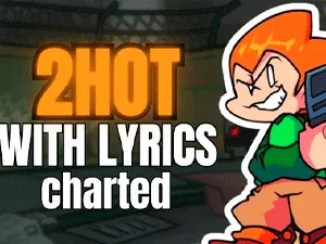 FNF 2Hot with Lyrics Freestyled play online