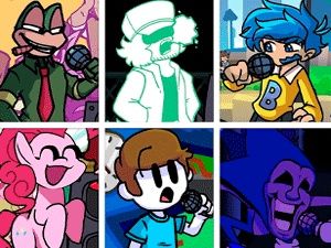 FNF: Animal but Every Turn a Different Cover is Used jugar en línea