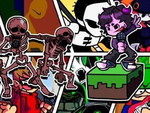 FNF: Atrocity but Everyone Sings it play online