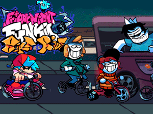 FNF Bike Ride for Ice Cream play online
