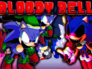FNF Bloody Bell: SonicEXE Christmas play online