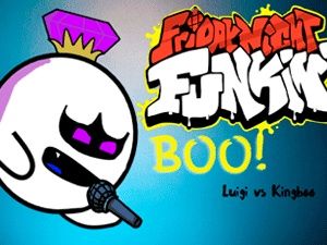 FNF BOO: Luigi vs Kingboo play online