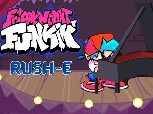 FNF: Boyfriend Plays Rush-E (on Piano) play online