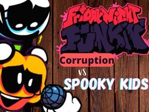 FNF: Corruption Dark Road vs Spooky Kids play online