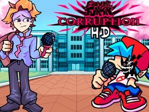 FNF: Corruption vs HD Senpai (Week 6 HD) play online