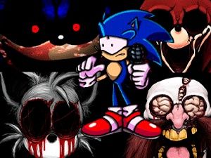 FNF: Deathmatch, but Sonic.EXE Characters sings It play online