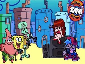 FNF: Bikini Bottom Funkin’ vs Starring Patrick Sponge Bob & Squidward ...