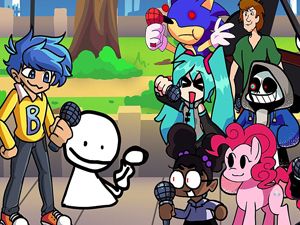 ФНФ: Копи Кет, все по очереди поют играть онлайн