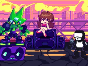 FNF: Neon and Tankman Sings Crucify play online