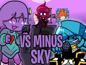 Sky FNF mod play online, FNF vs Sky blue mods free
