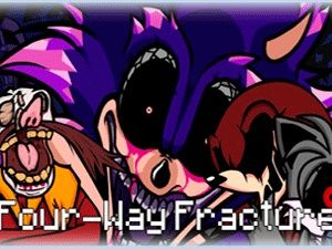 FNF: Four-way Fracture vs Sonic.EXE play online