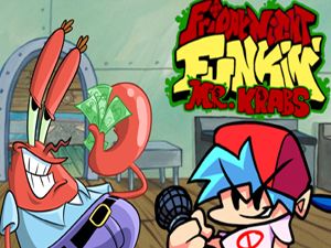FNF VS Mr. Krabs play online