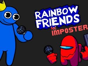 FNF: Friends to Your End but Rainbow Friends vs Impostor play online