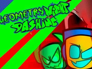 FNF: Geometry Night Dashing play online
