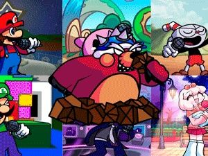 FNF Gusty Garden But Everyone Sings It play online