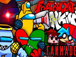Impostor FNF mod jogar online, FNF vs Among Us mods grátis
