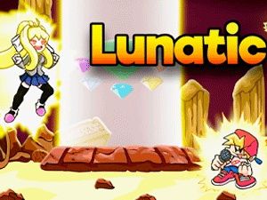FNF: Lunatic (Chaos Cover) but Saiyan Monika Sings It play online