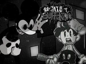 FNF: Mid-Night Suffering vs Mickey Mouse play online