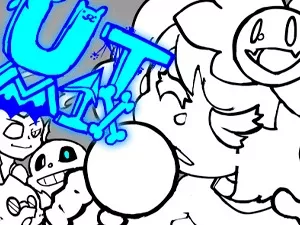 FNF Undertale mods online - FNF vs Undertale