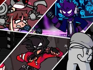 FNF: Needle Mouse Song but Everyone Sing it play online