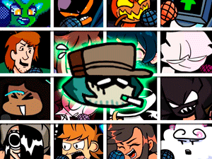 FNF: Nerves but Every Turn a Different Cover is Use play online