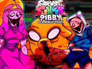 Pibby Corrupted FNF mod jugar en línea, FNF vs Corrupted Pibby descarga desbloqueada