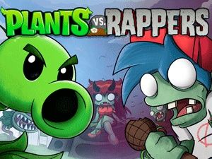 Plants vs Rappers FNF mod play online, Friday Night Funkin Plants vs ...