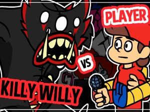 FNF: Player vs Killy WIlly (Poppy Playtime) play online