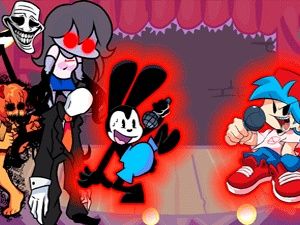 FNF: Rabbit’s Luck But Everyone Sings It play online