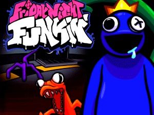 FNF: Rainbow Friends sings Four Way Fracture play online