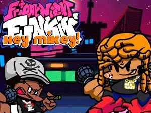 FNF: Rap Superstars vs Hey Mikey! play online