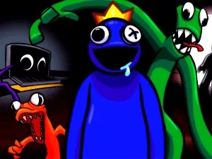 FNF: Roblox Rainbow Friends vs Blue play online