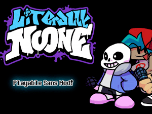 FNF: Sans over Boyfriend w/ Vocals play online