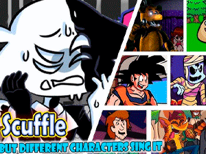 FNF Scuffle But Everyone Sings play online