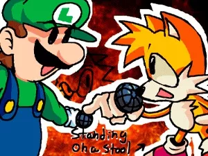 FNF: Sidekick Showdown – Tails vs Luigi play online