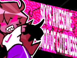 FNF: Sky’s Awesome Mod of Cuteness!! jugar en línea