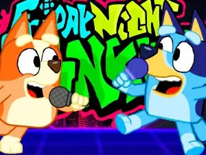 FNF: Smile Song (Bluey & Bingo) play online