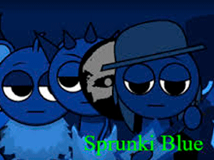Sprunki Blue play online