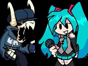 FNF: The Intense Singing of Hatsune Miku play online