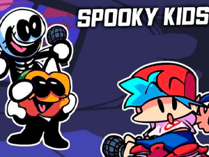 FNF Treats – Spooky Kids vs GF & BF giocare in linea