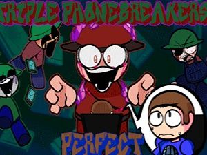 FNF: Triple Phonebreakers (vs Dave and Bambi) play online