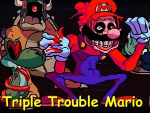 FNF: Triple Trouble Mario Edition play online