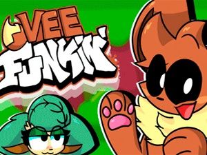 FNF: Vee Funkin vs Eeveelutions play online