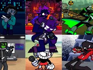 FNF: Void Moon But Everyone Sings It play online