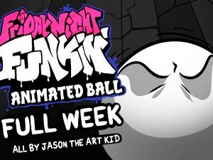 FNF vs Animated Ball play online