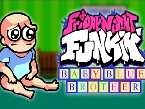 FNF vs Baby Blue Brother play online