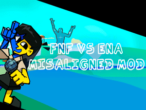 FNF vs Ena: Misaligned jogar on-line