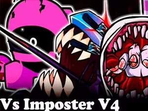 FNF vs Imposter V4 Monochrome And Triple Trouble play online