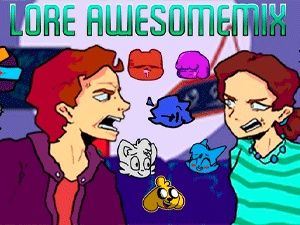 FNF vs LORE but AWESOME!?? MatPat vs Wife play online