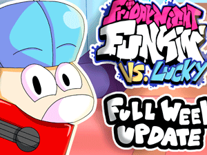 FNF vs Lucky Boy play online